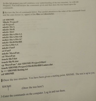 Solved In this lab project you will reinforce your | Chegg.com