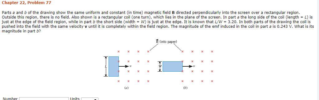 Solved Parts a and b of the drawing show the same uniform | Chegg.com