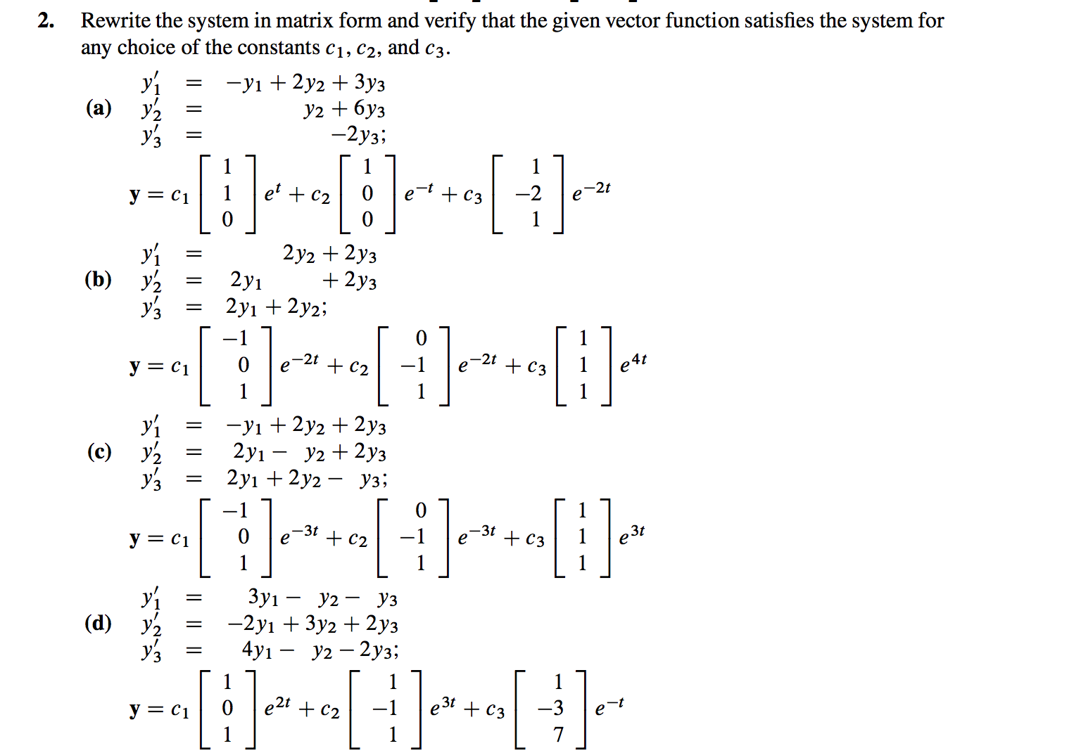 Solved I need help on 2 a and 2c please. provide me with | Chegg.com