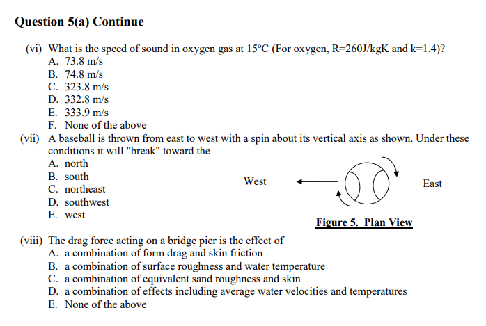 Solved Question 5 (a) Please circle one correct answer for | Chegg.com