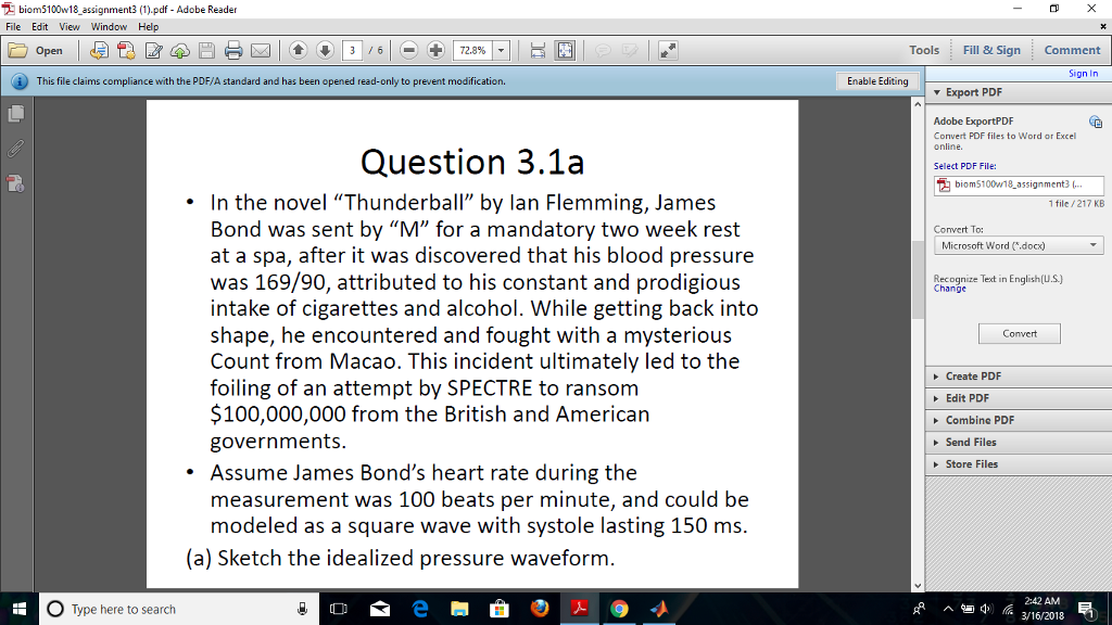 Solved biom5100w18_assignment3 (1).pdf - Adobe Reader File | Chegg.com