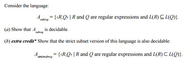 Theory of Computation/Turing machine Undecidability | Chegg.com