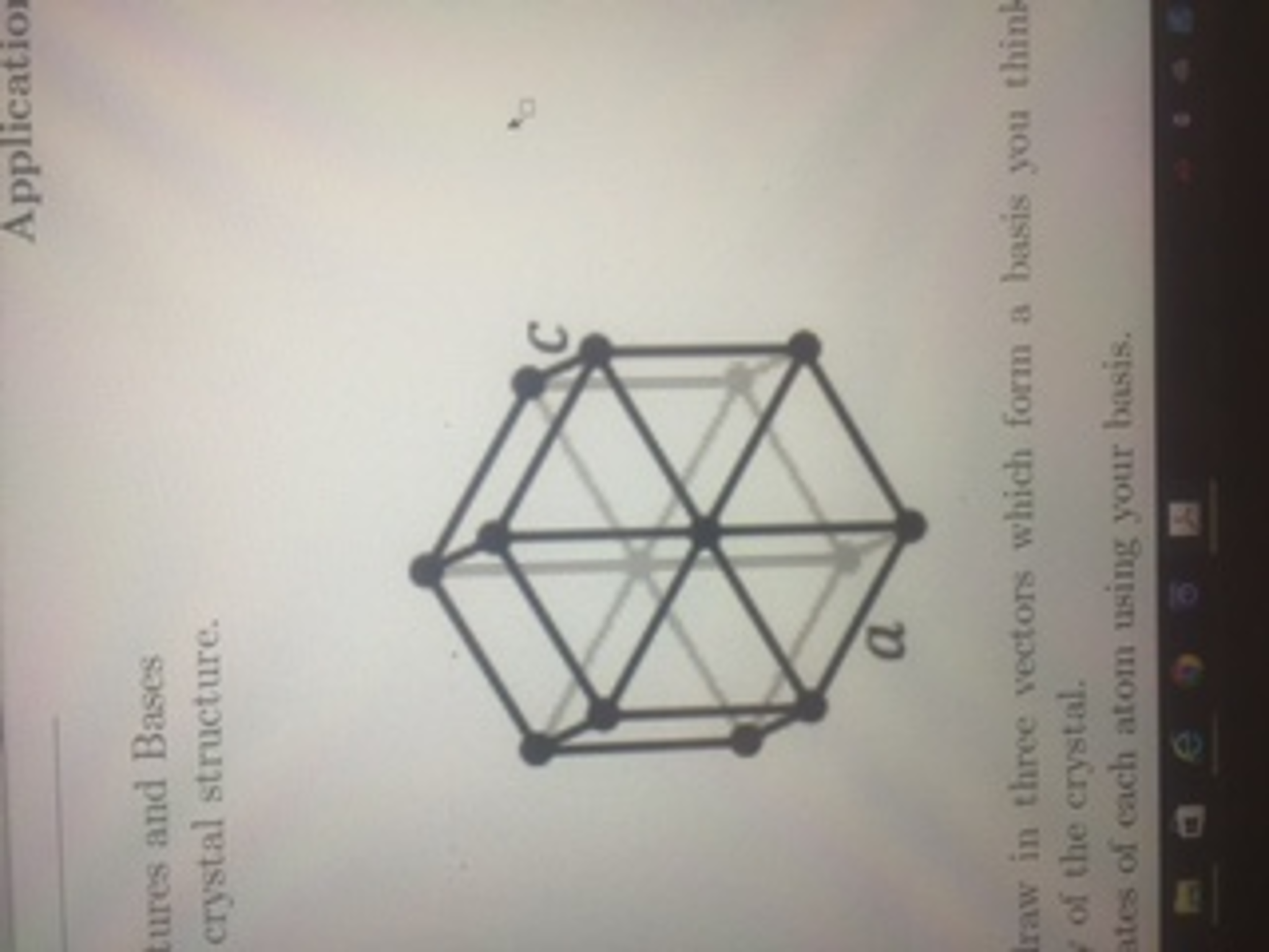 Beryl has a hexagonal crystal structure. (a) On the | Chegg.com
