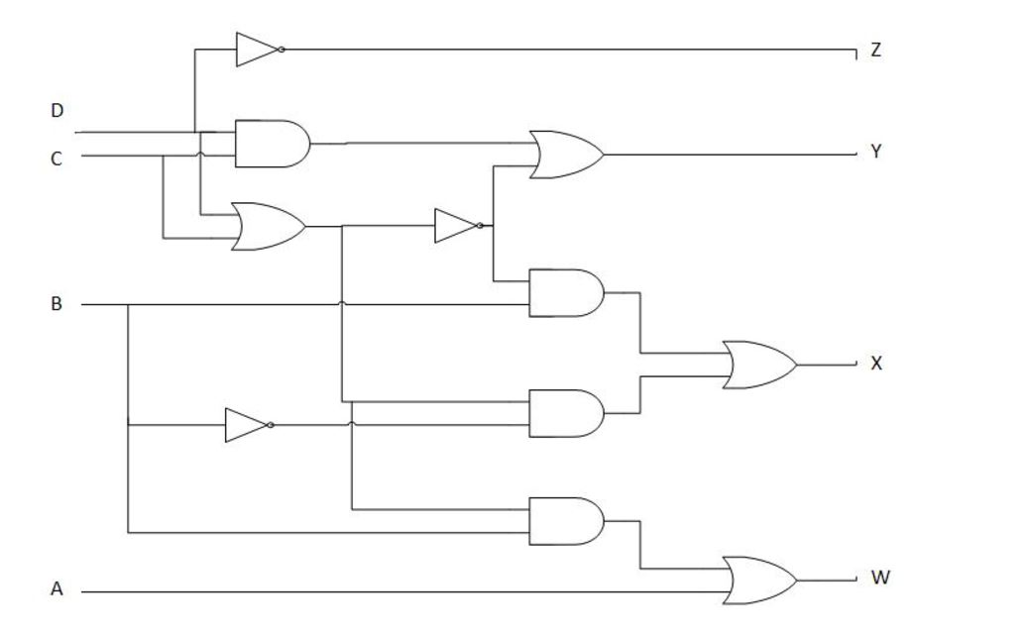 Solved Draw and label a schematic for a BCD to Excess 3 | Chegg.com