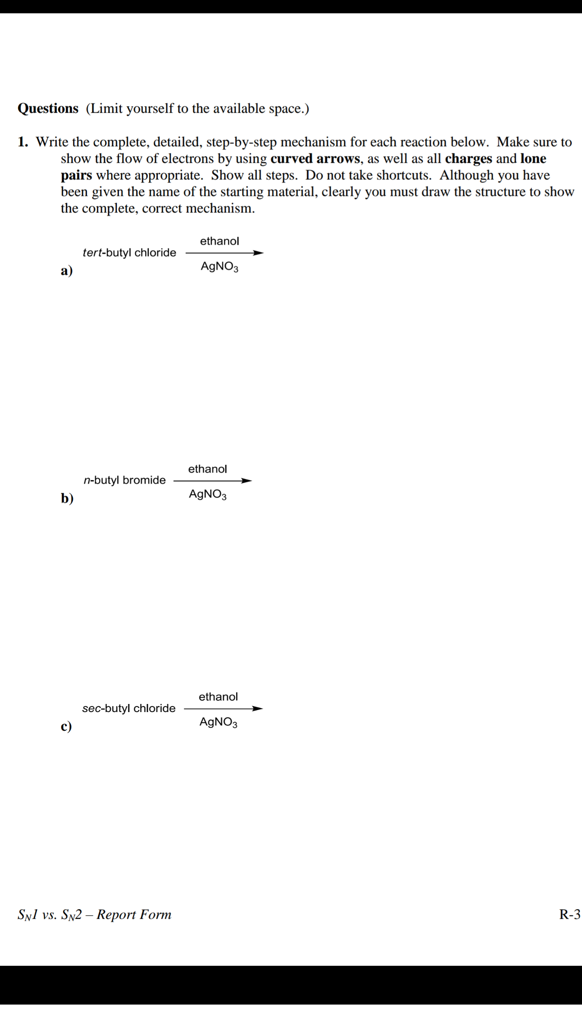 Solved Write the complete, detailed, step-by-step mechanism | Chegg.com