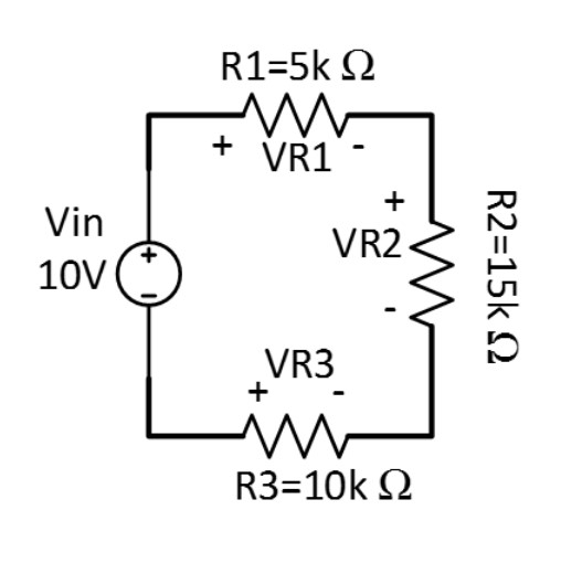 Solved R1-5k ? + VR1 Vin 10V VR3 R3-10k ? | Chegg.com