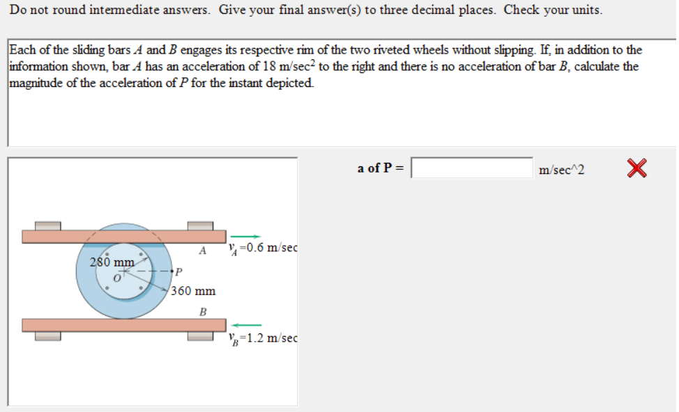 Solved Do not round intermediate answers. Give your final | Chegg.com