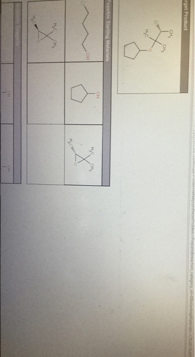 Solved How to synthesize the target product from the | Chegg.com