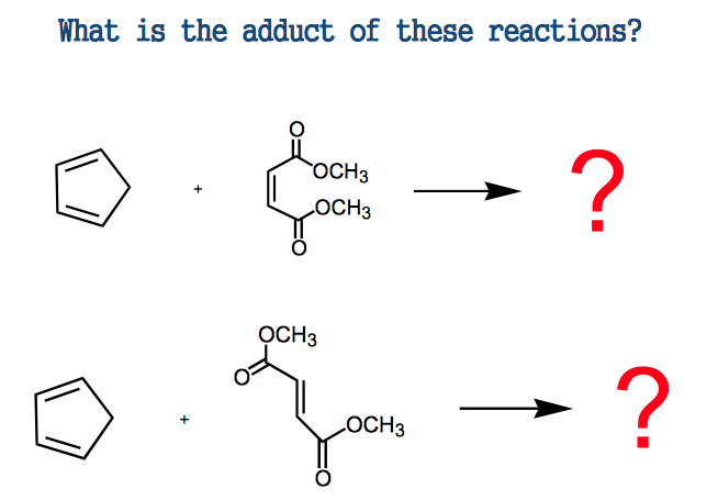 Solved What is the adduct of these reactions? OCH OCH OCH3 | Chegg.com