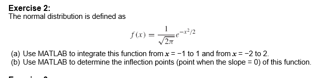 Solved The normal distribution is defined as f(x) = | Chegg.com