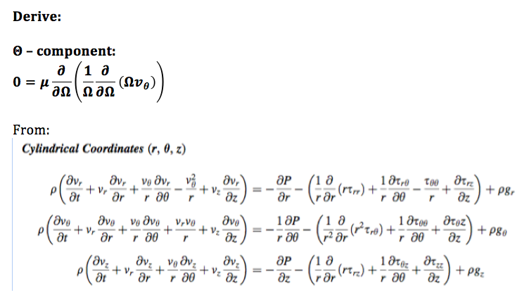Derivation from the equation of motion in terms of | Chegg.com