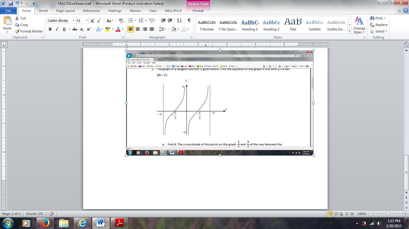 Solved MA1310wk3exercise4 Microsoft Word (Product Activation | Chegg.com