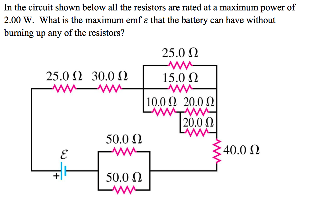 Solved In the circuit shown below all the resistors are | Chegg.com