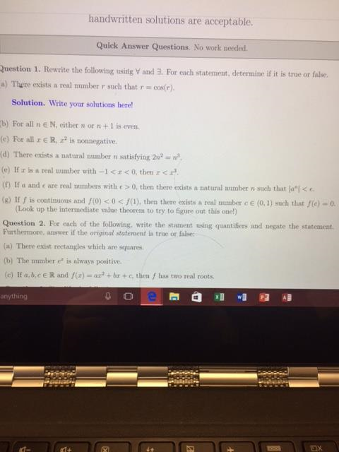 Solved Rewrite the following using Forall and. For each | Chegg.com
