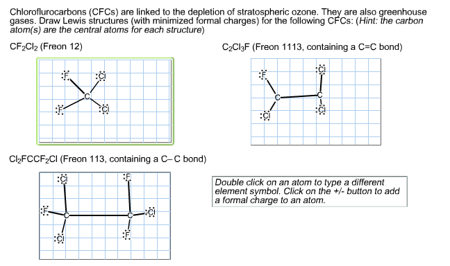 Solved Chloroflurocarbons (CFCs) are linked to the depletion | Chegg.com
