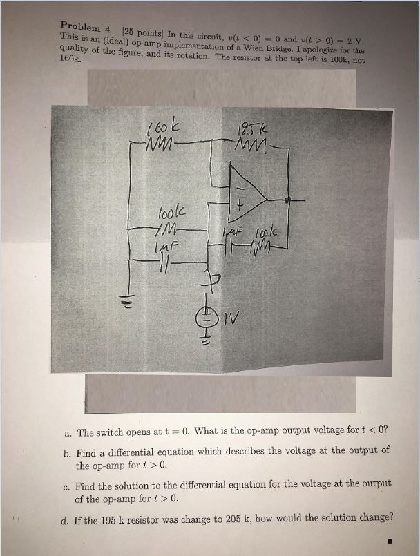 Solved In this circuit, upsilon(t
