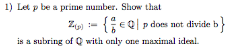 Solved 1) Let p be a prime number. Show that E Q | p does | Chegg.com