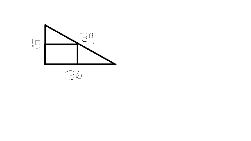 Solved A rectangle is to be inscribed in a right triangle | Chegg.com