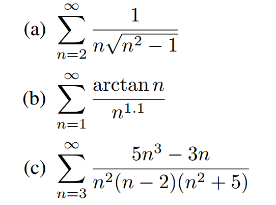 Solved Determine whether the series converges or diverges | Chegg.com