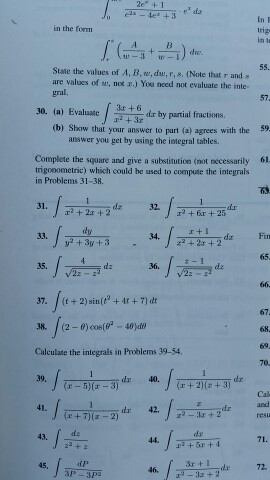 Solved Evaluate integral 3x+6/x^2 + 3x dx by partial | Chegg.com