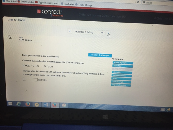 Solved Enter your answer in the provided box. Consider the | Chegg.com