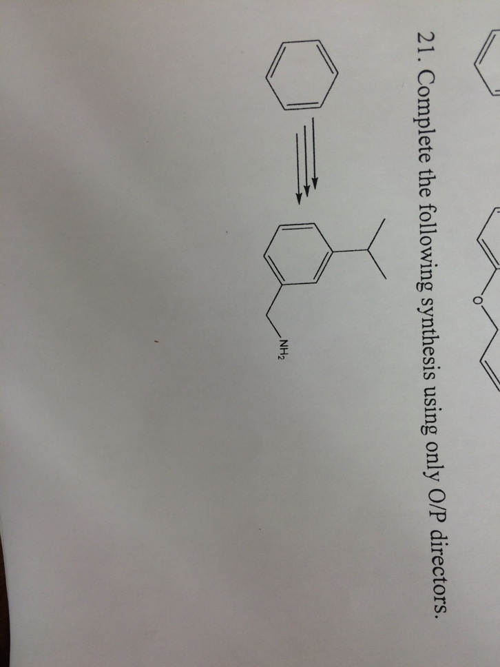 Solved Complete the following synthesis using only O/P | Chegg.com