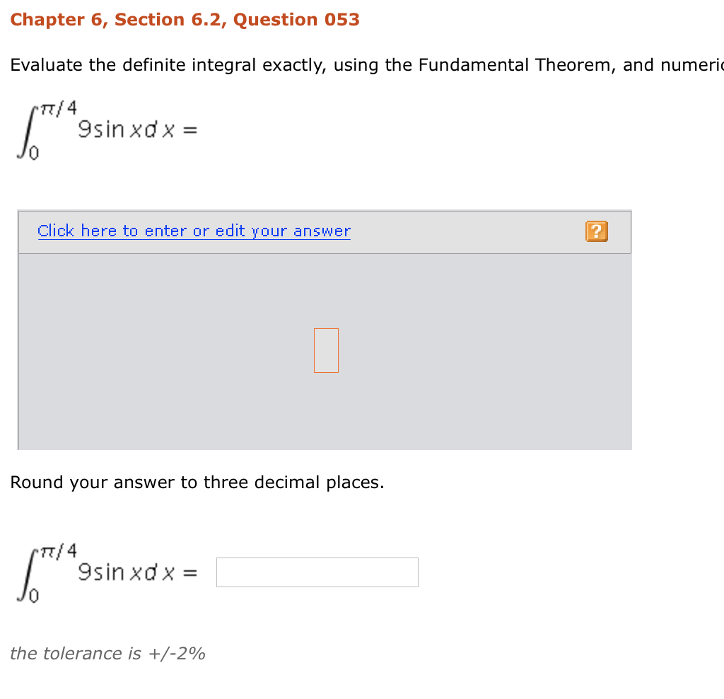 Solved Evaluate the definite integral exactly, using the | Chegg.com
