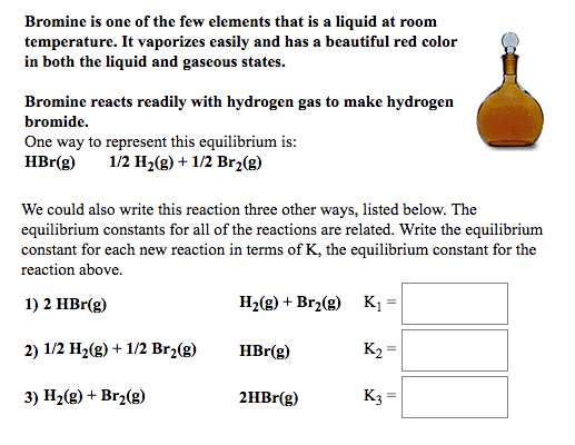 Solved Bromine is one of the few elements that is a liquid | Chegg.com