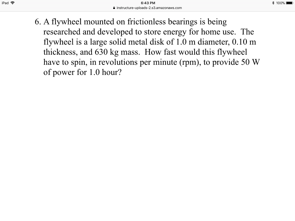 Solved 6:43 PM 숲 instructure-uploads-2.s3.amazonaws.com | Chegg.com