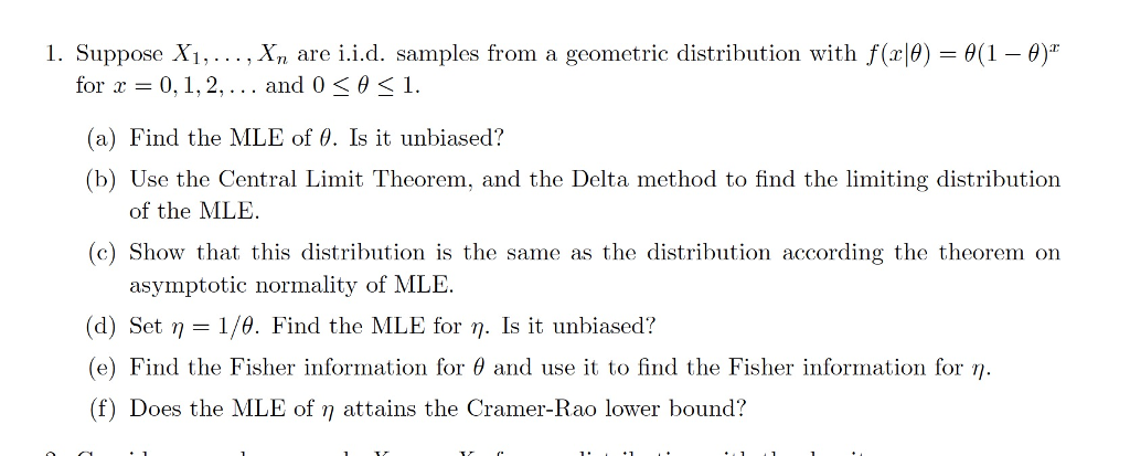 Suppose X_1, ..., X_n are i.i.d. samples from a | Chegg.com