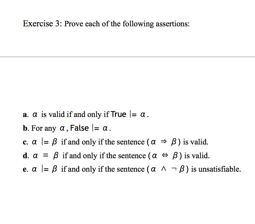 Solved Exercise 3: Prove each of the following assertions: | Chegg.com Solved Exercise 3: Prove each of the following assertions: | Chegg.com