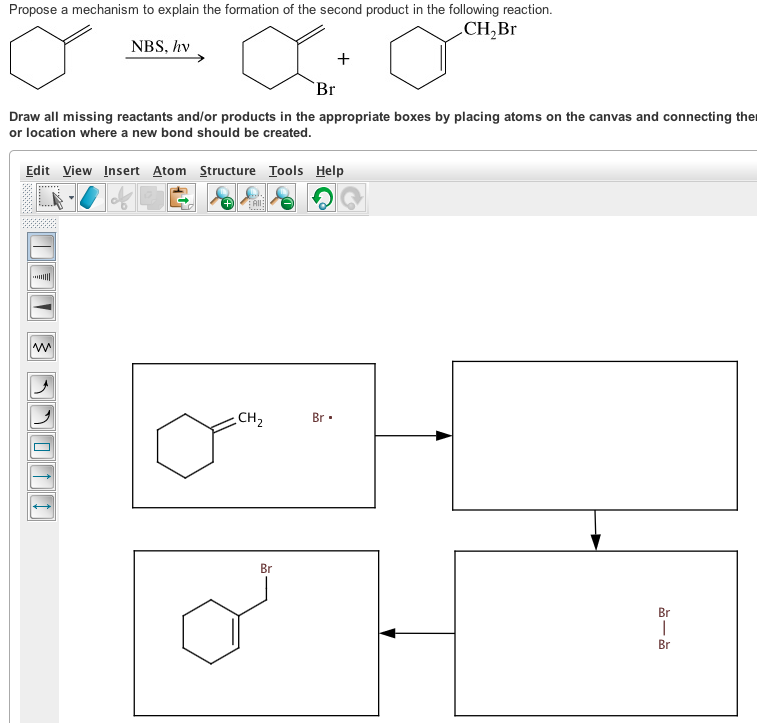 Propose a mechanism to explain the formation of the | Chegg.com