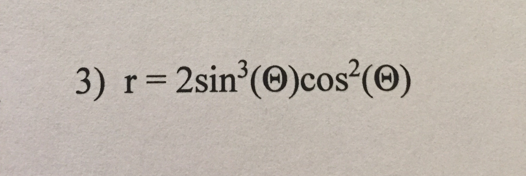 Solved Differentiate the following R = 2 sin^3 (theta) | Chegg.com