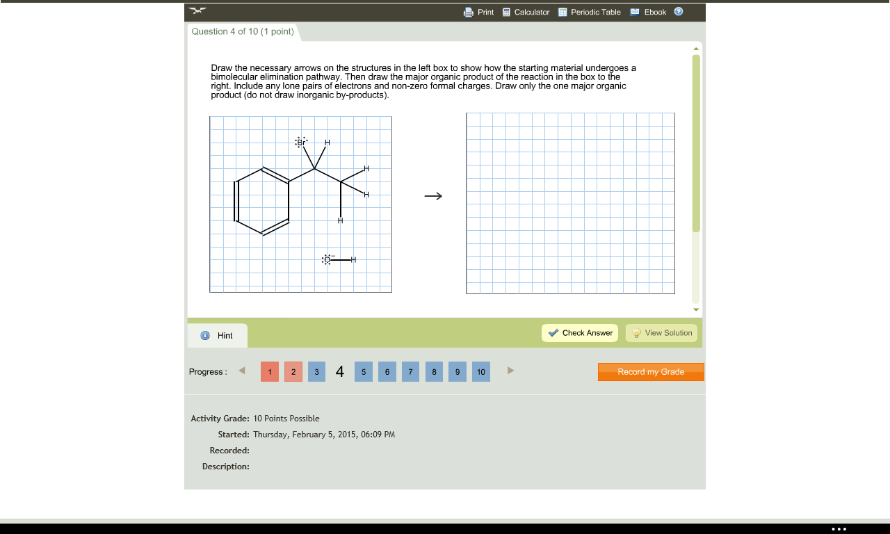 Solved Draw the necessary arrows on the structures in the | Chegg.com