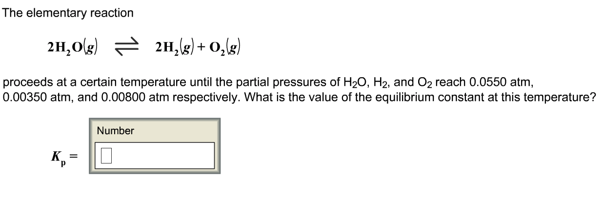Solved The elementary reaction proceeds at a certain | Chegg.com