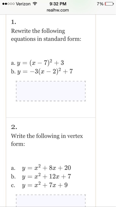 Solved be sure to Answer both questions 1 and 2 with the | Chegg.com