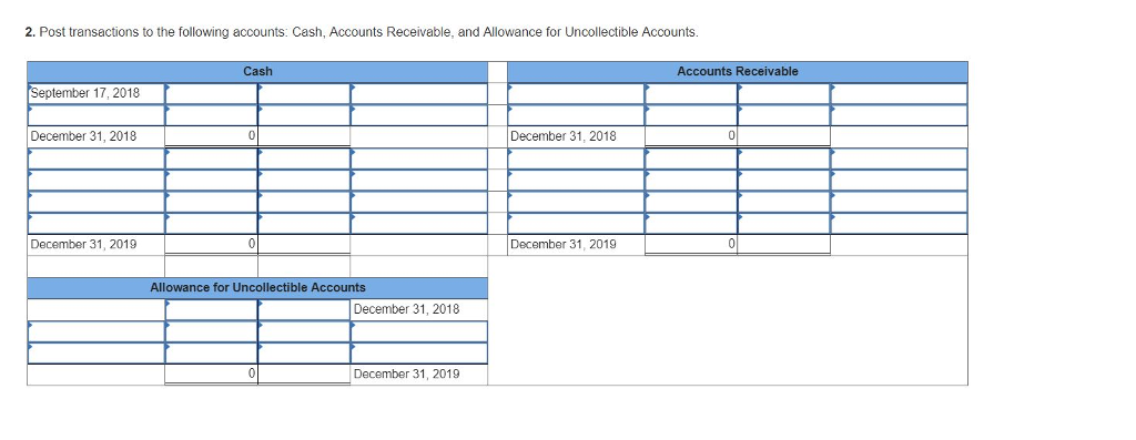 Solved Problem 5-3A Record transactions related to accounts | Chegg.com