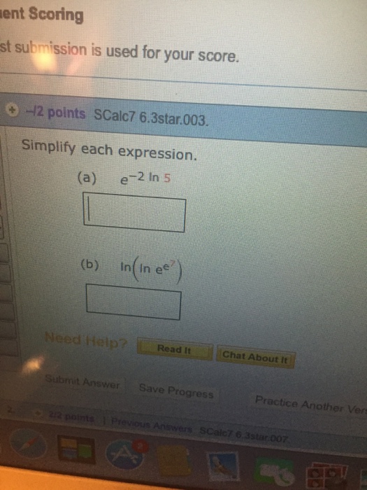 Solved ent Scoring st submission is used for your score. | Chegg.com
