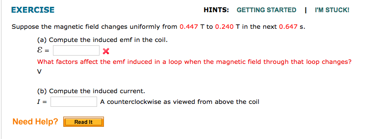 EXERCISE HINTS: GETTING STARTED I I'M STUCK! Suppose | Chegg.com