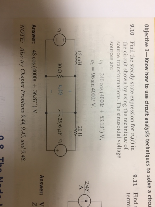 Solved Find the steady-state expression for upsilon_0(t) in | Chegg.com
