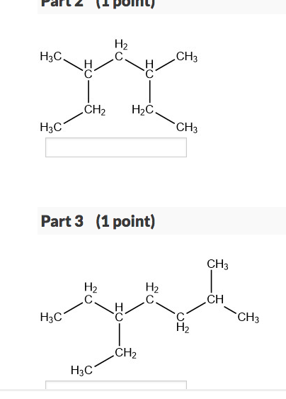 Solved Name the following three alkanes according to IUPAC | Chegg.com