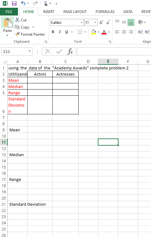 Solved FILE HOME NSERT PAGE LAYOUT FORMULAS DATA. REVIEW Cut | Chegg.com