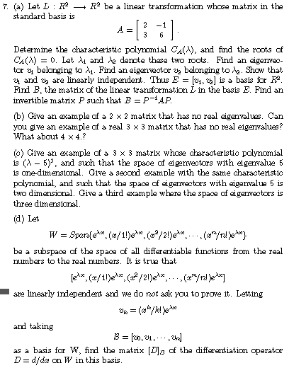 Solved Let L : R2 R2 be a linear transformation whose | Chegg.com