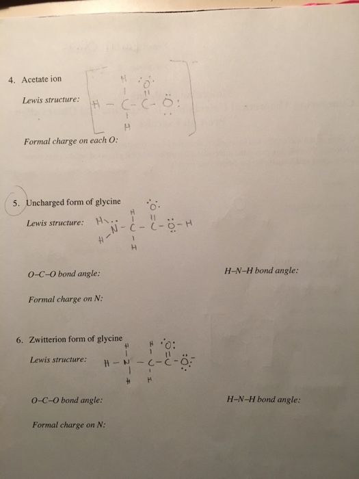 Solved First, I want to know if my Lewis structures are | Chegg.com