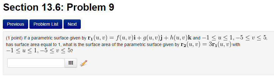 Solved Section 13.6: Problem 4 Previous Problem List ious | Chegg.com