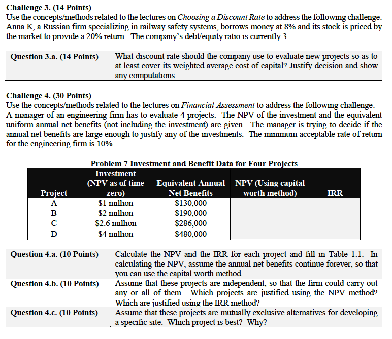 Solved Challenge 3. (14 Points) Use the concepts/methods | Chegg.com