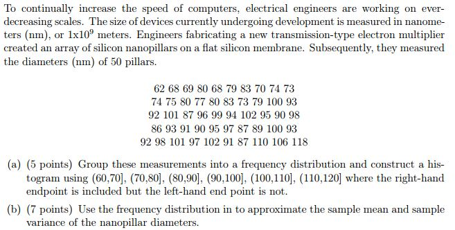 Solved To continually increase the speed of computers, | Chegg.com