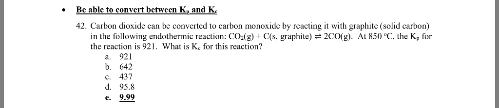 Solved . Calculate equilibrium constants with a variety of | Chegg.com