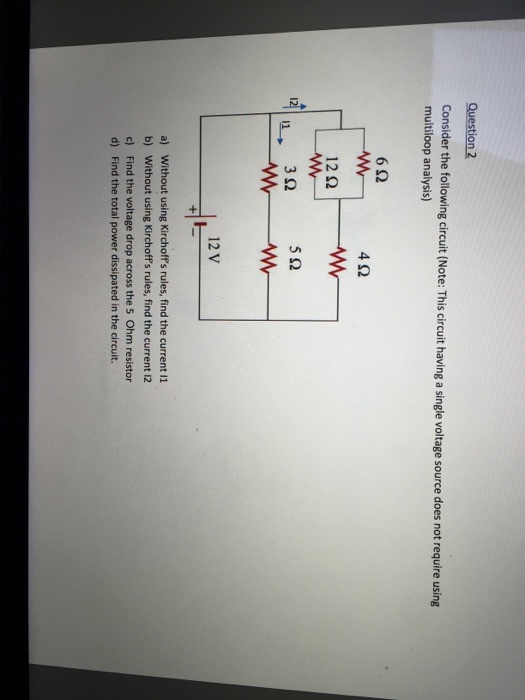 Solved Consider the following circuit Without using | Chegg.com