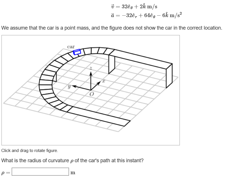 Solved The highway ramp shown below (not to scale) produces | Chegg.com